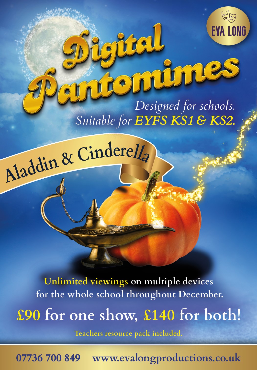 Lets Get Fundraising Supplier - Eva Long Digital Pantomimes Ltd